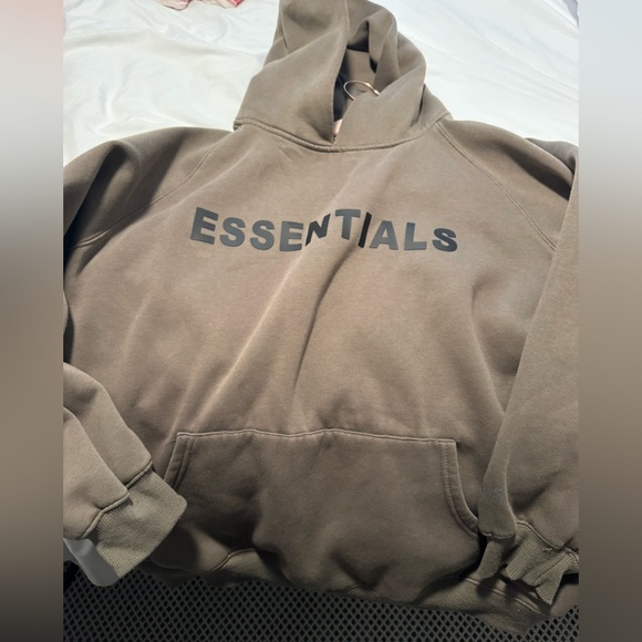 Essentials | Tops | Essentials Taupe Hoodie | Poshmark